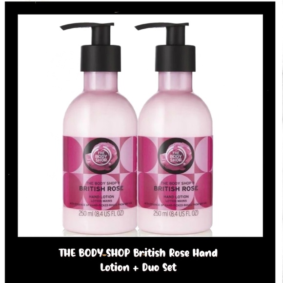 The Body Shop | Bath & Body | The Body Shop British Rose Hand Lotion ...